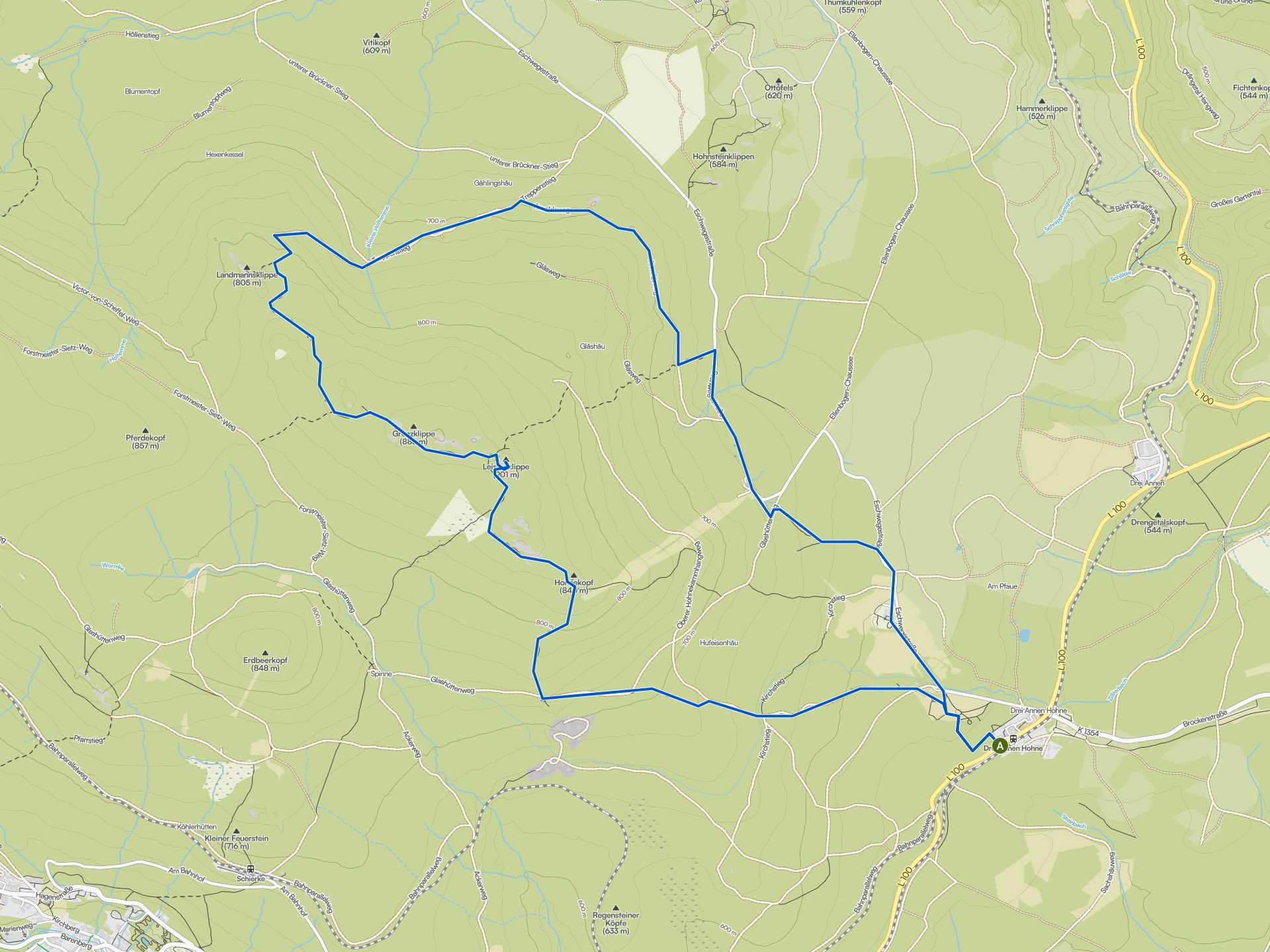 The best mountain hikes in Saxony-Anhalt | Komoot